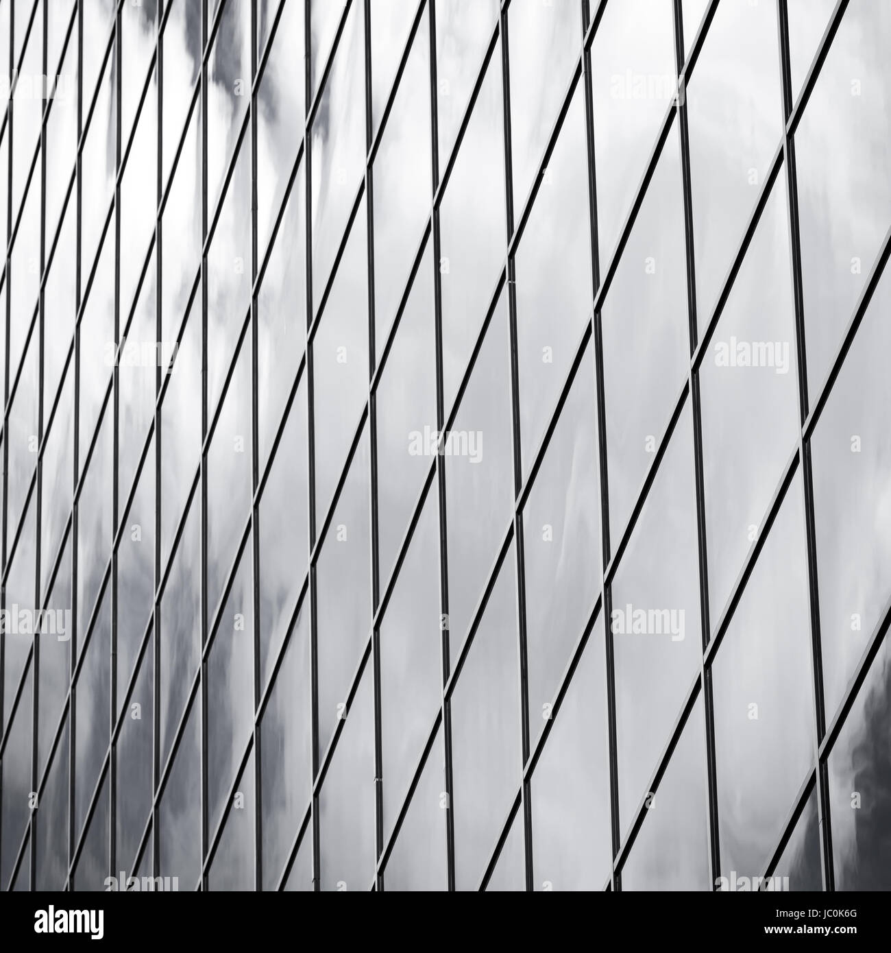 perfect texture of blue glass high-rise corporate buildings and ...