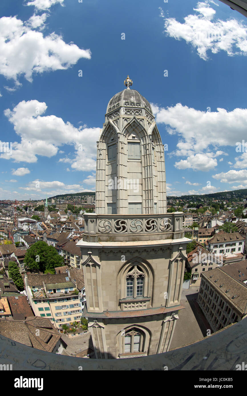 lookout city view Stock Photo - Alamy