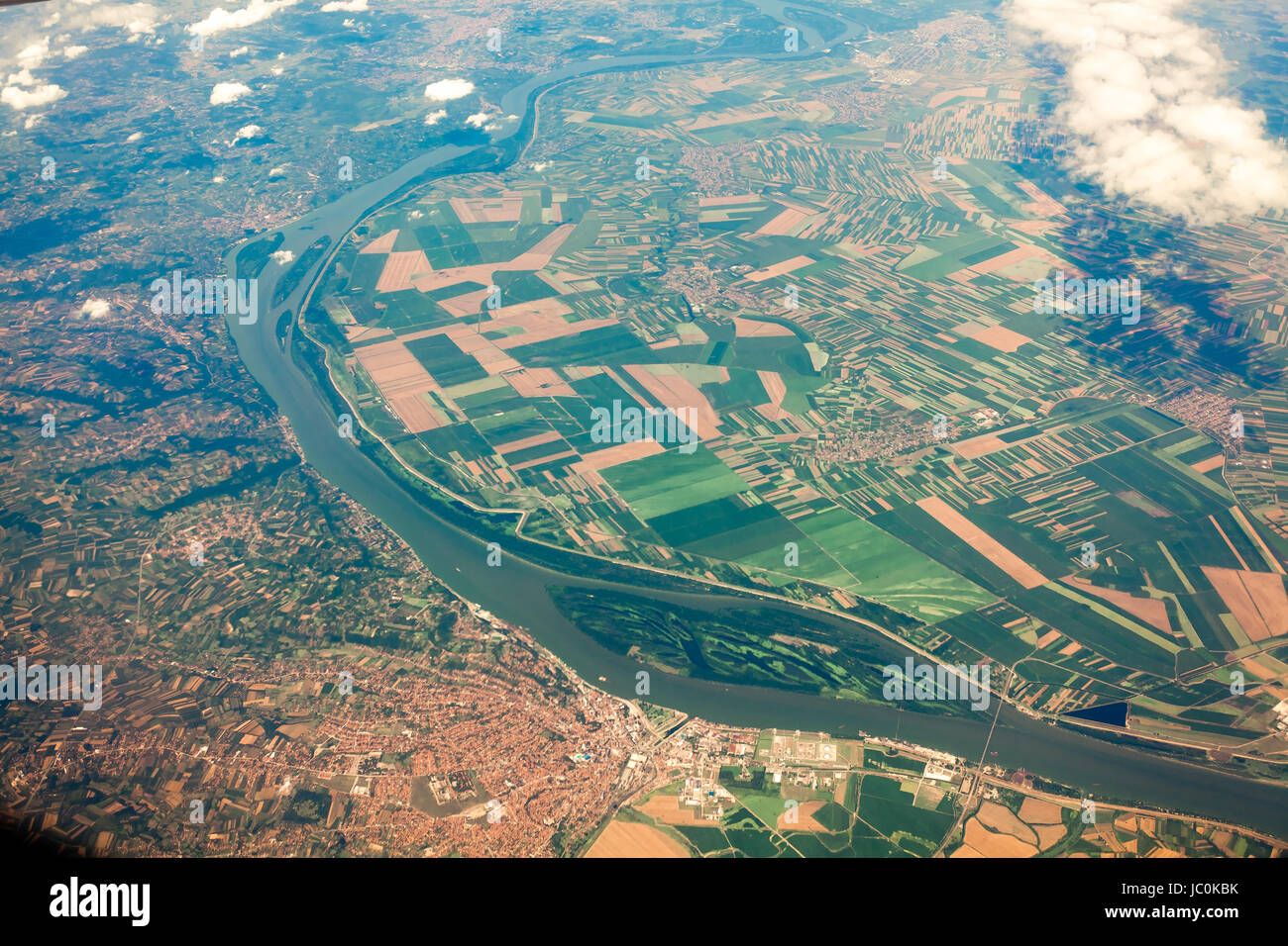 Rivers on earth from space hi-res stock photography and images - Alamy