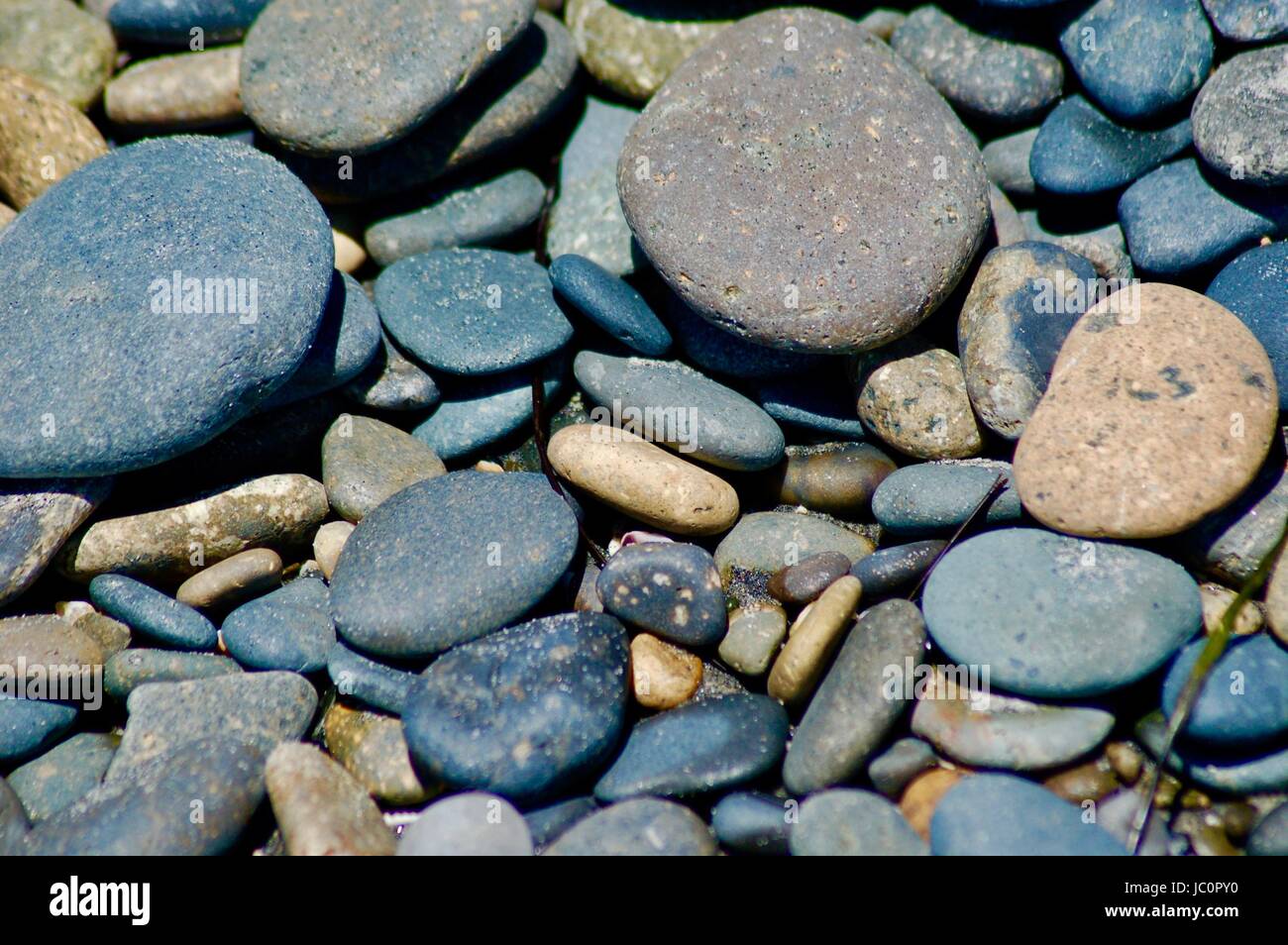 rocks on beach Stock Photo - Alamy
