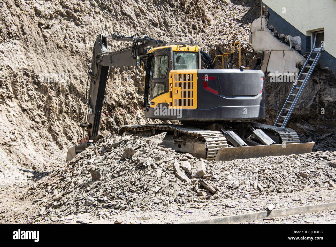 stones construction site Stock Photo - Alamy