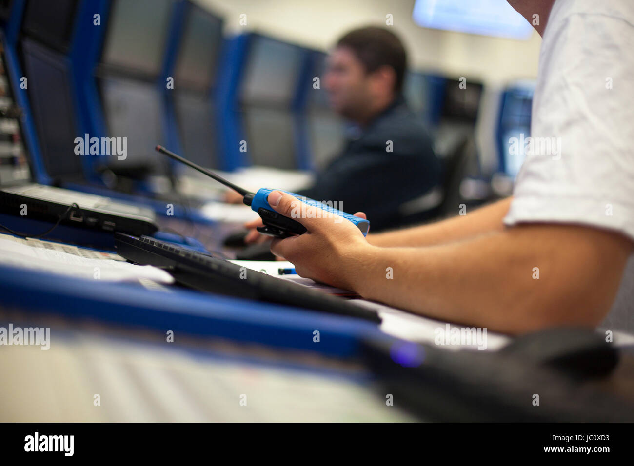 Security workers information panel hi-res stock photography and images ...