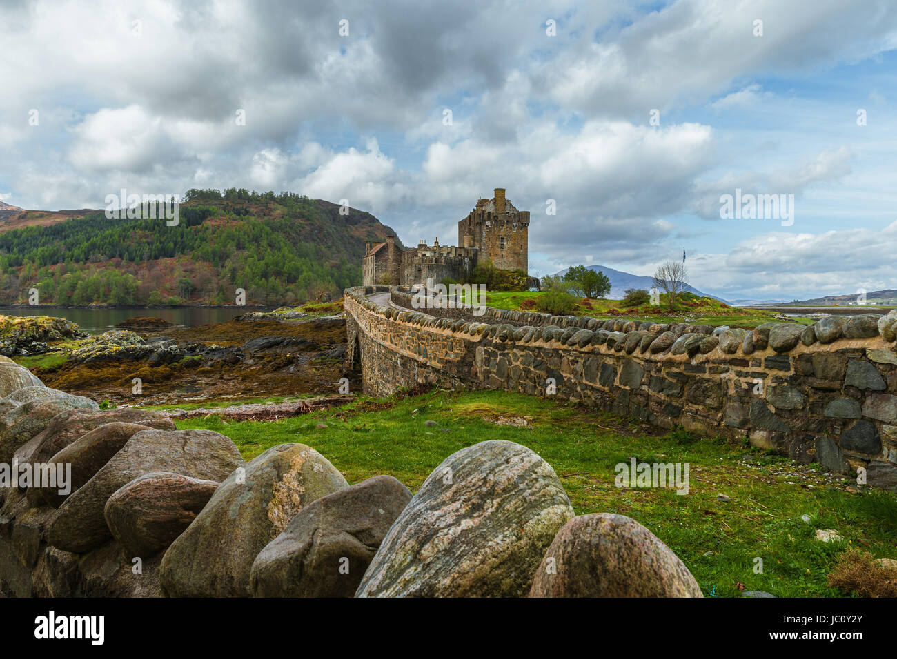 elian donan castle Stock Photo - Alamy