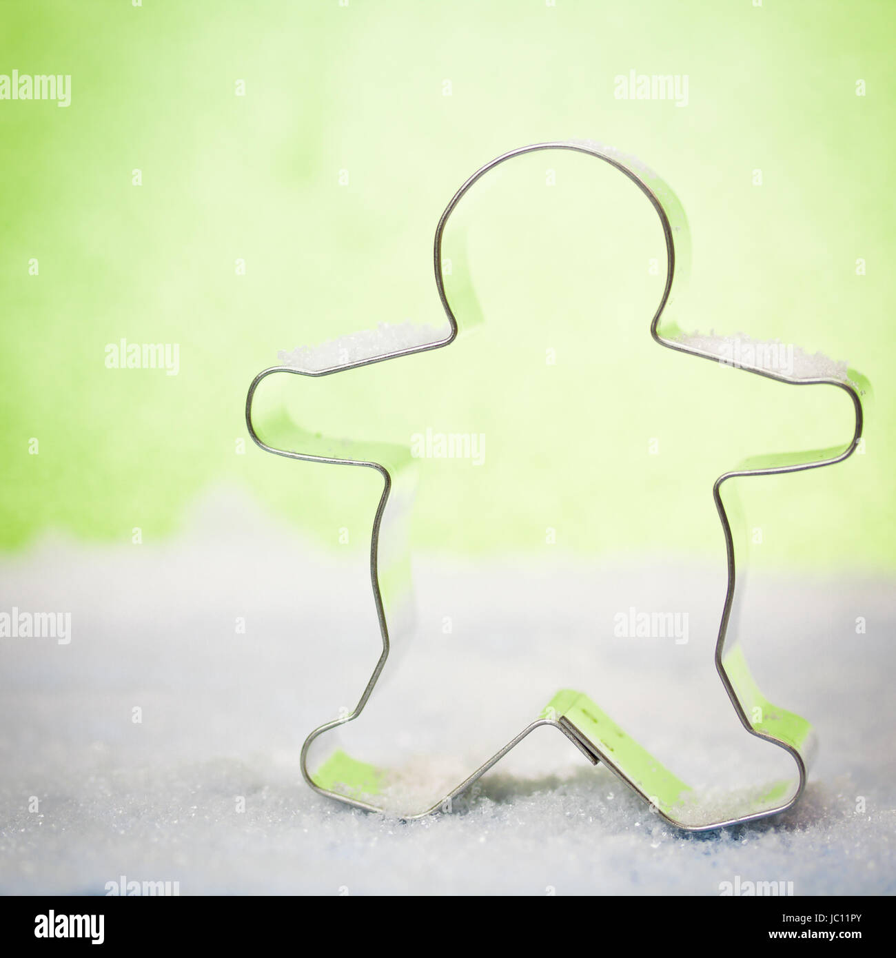 cookie cutter gingerbread man Stock Photo - Alamy