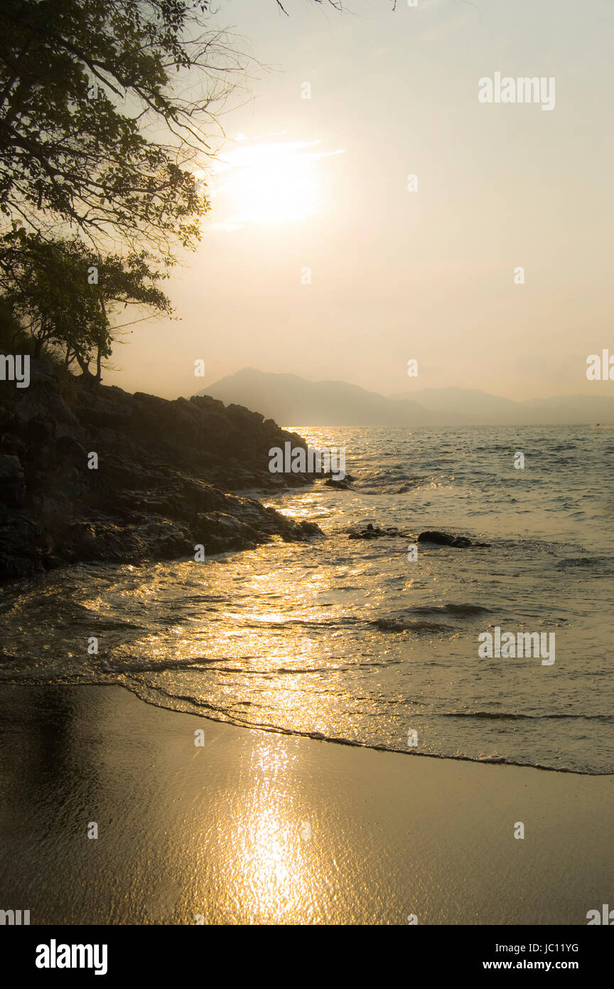 Sunset in Manzanillo Colima. Mexico Stock Photo - Alamy