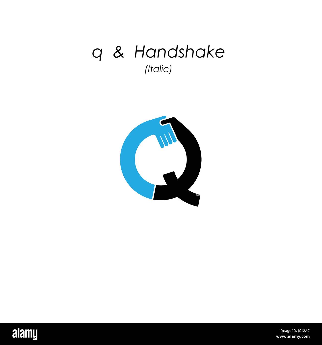 Creative q- letter icon abstract logo design vector template.Business ...