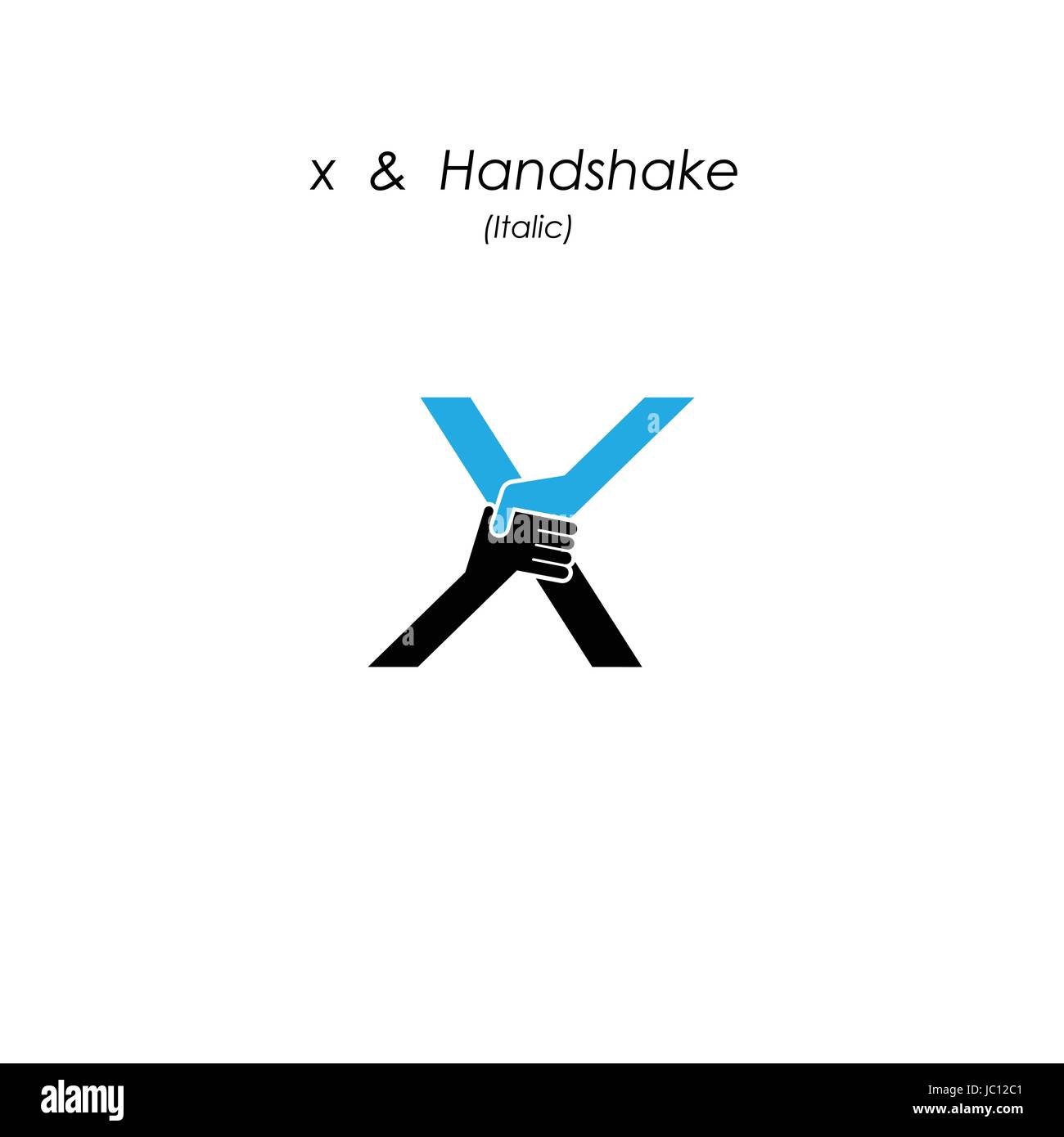 Creative handshake sign industrial idea hi-res stock photography and ...