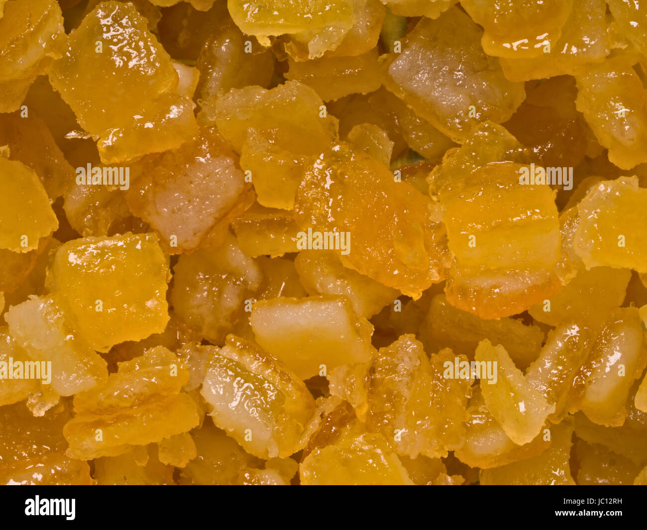 close up of candied orange citrus peel food background Stock Photo - Alamy