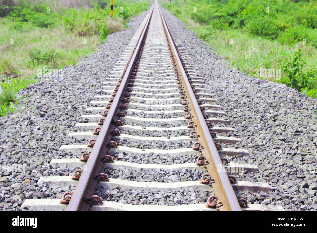 the rail is bound for in front of Stock Photo - Alamy