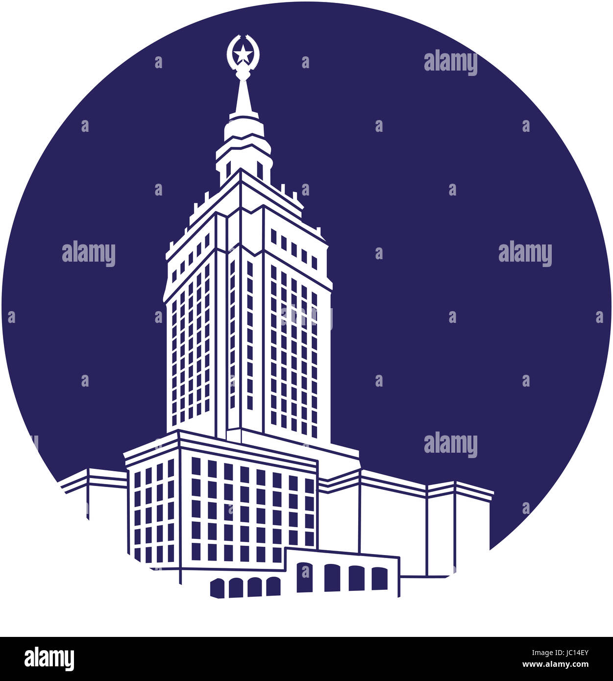 Contour Building Illustration - Vector Contour Architecture Series ...