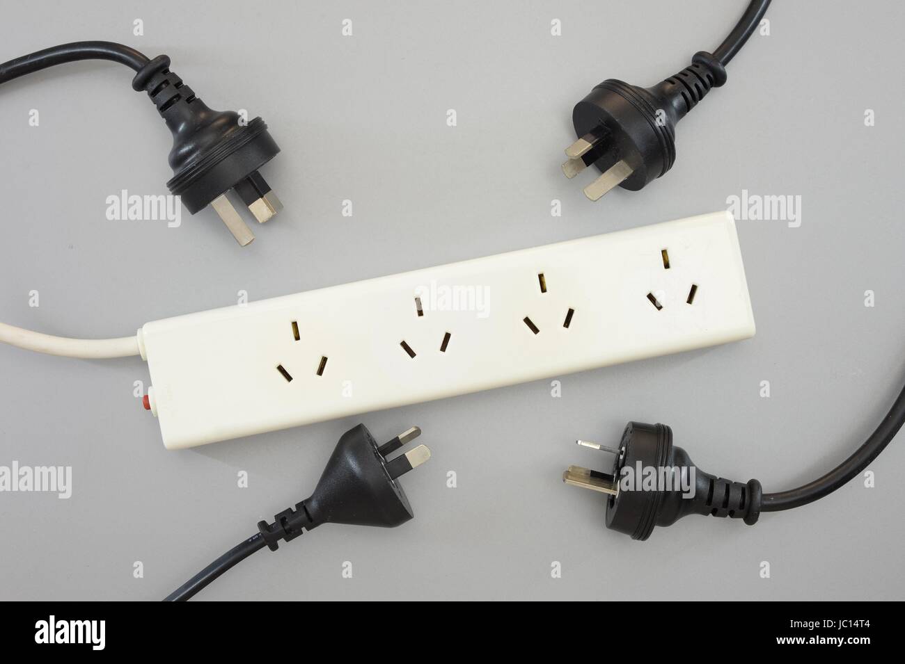 Australian power cord hi-res stock photography and images - Alamy