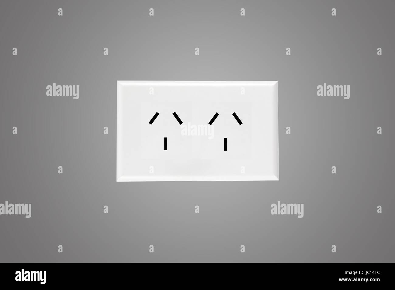 A close up shot of an Australian power outlet Stock Photo - Alamy