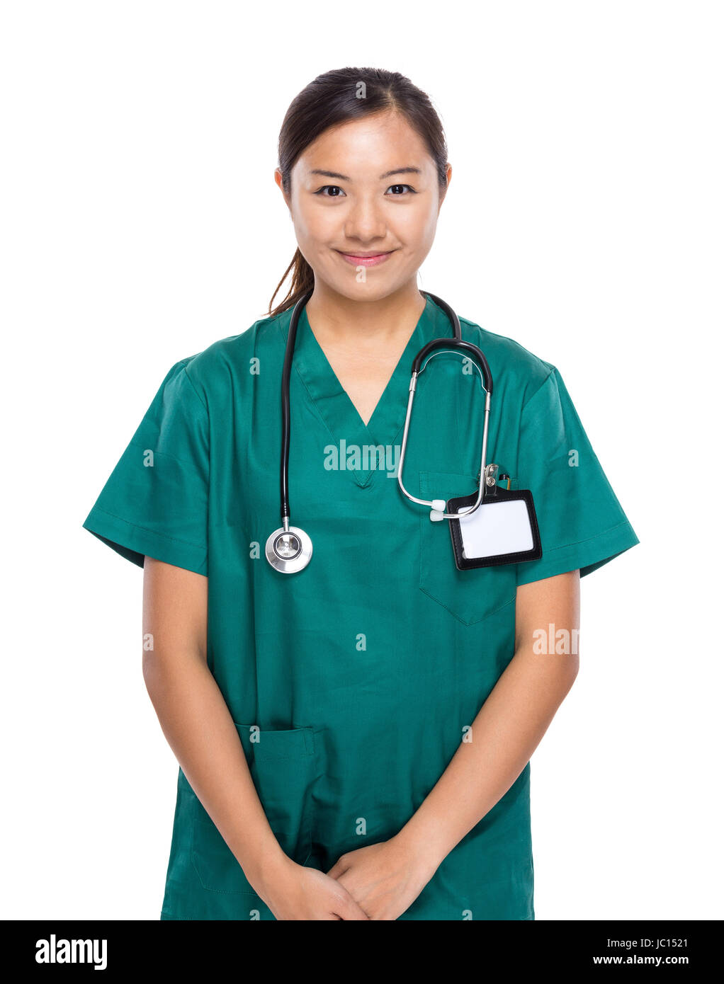 Woman doctor portrait Stock Photo - Alamy