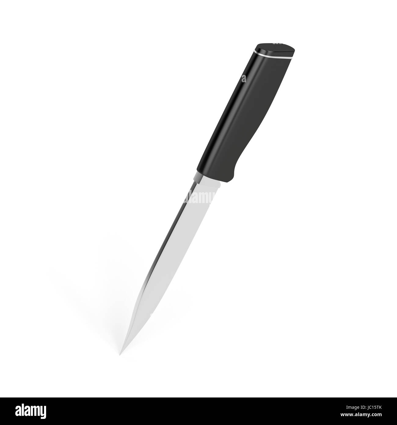 Chef's knife on white background Stock Photo - Alamy