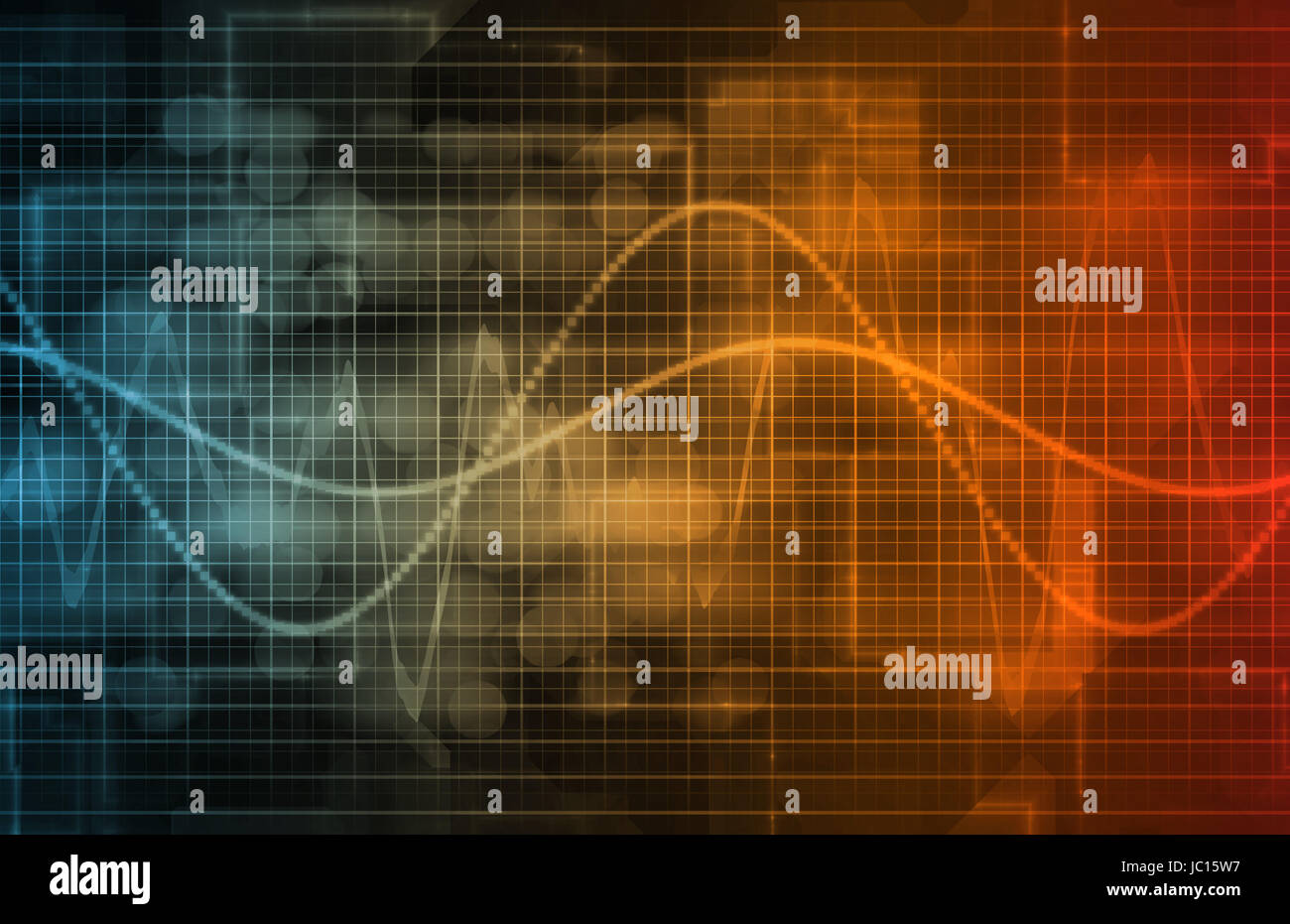 Medical Background and a Reporting Science System Stock Photo - Alamy
