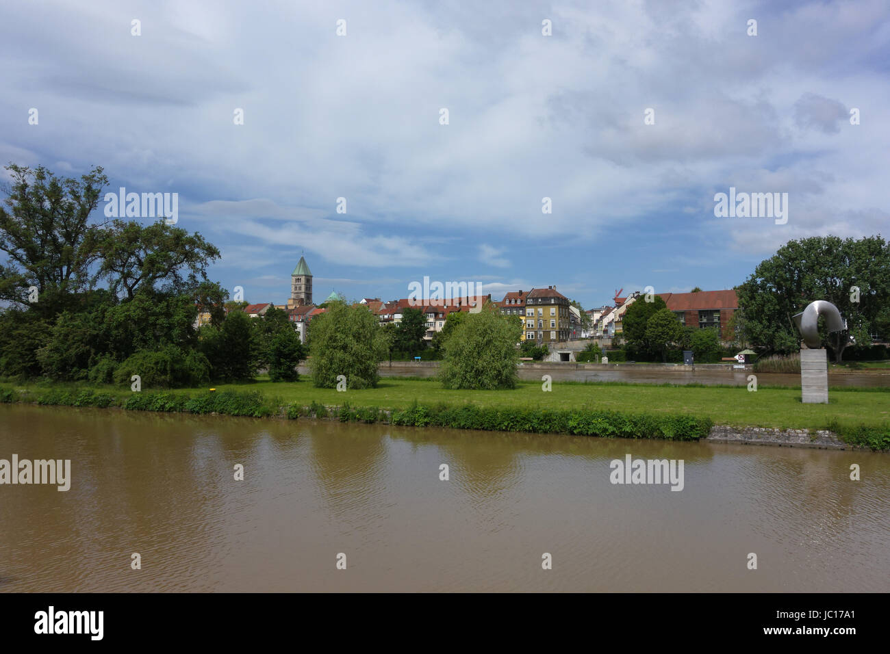the main near schweinfurt,lower franconia,bavaria Stock Photo - Alamy