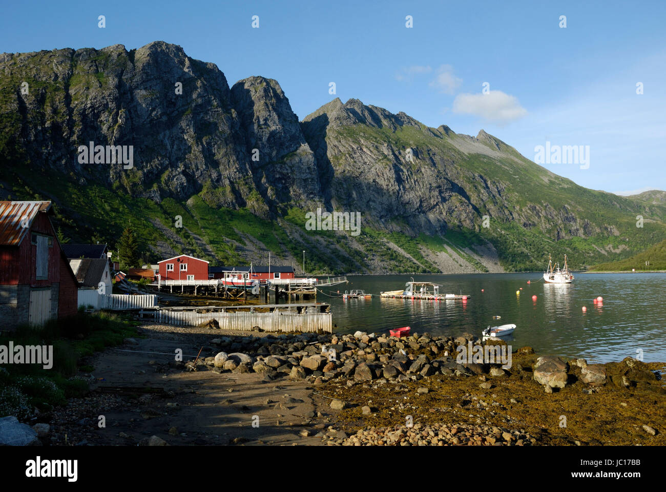 Torsken, Senja, Troms, Norwegen Stock Photo - Alamy