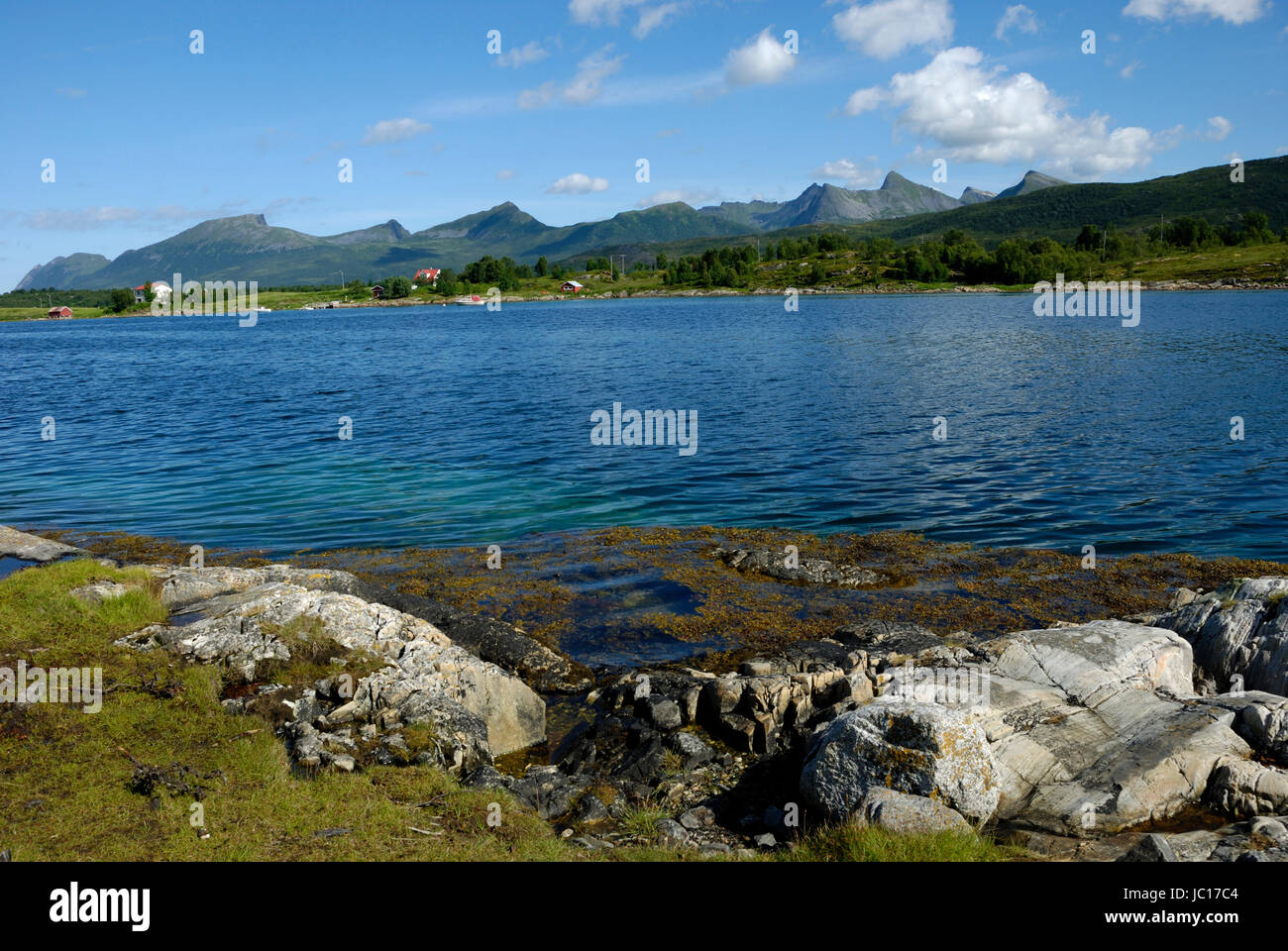 Straumsnes, Senja, Troms, Norwegen Stock Photo - Alamy