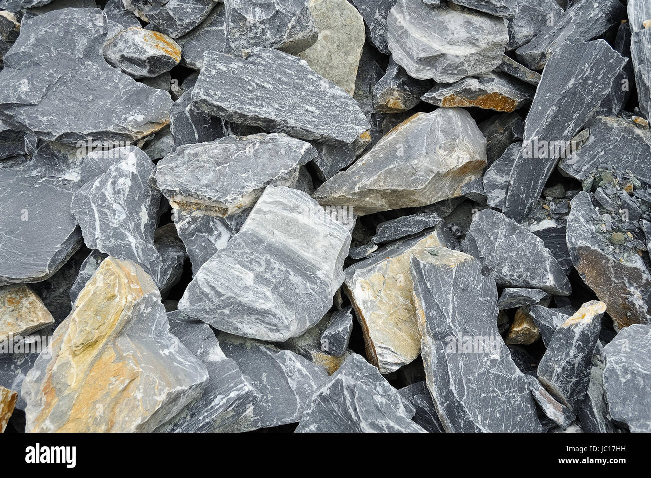 heavy stones for riverbed Stock Photo - Alamy
