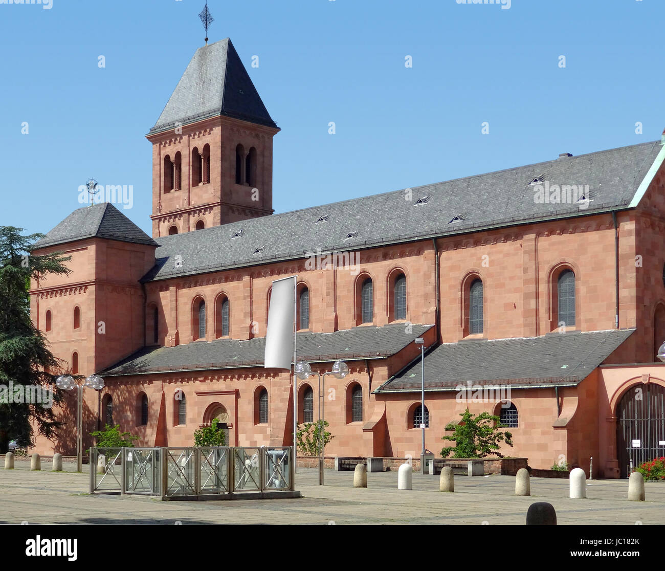 the St Martins Church in Worms, a city in the Rhineland-Palatinate in ...