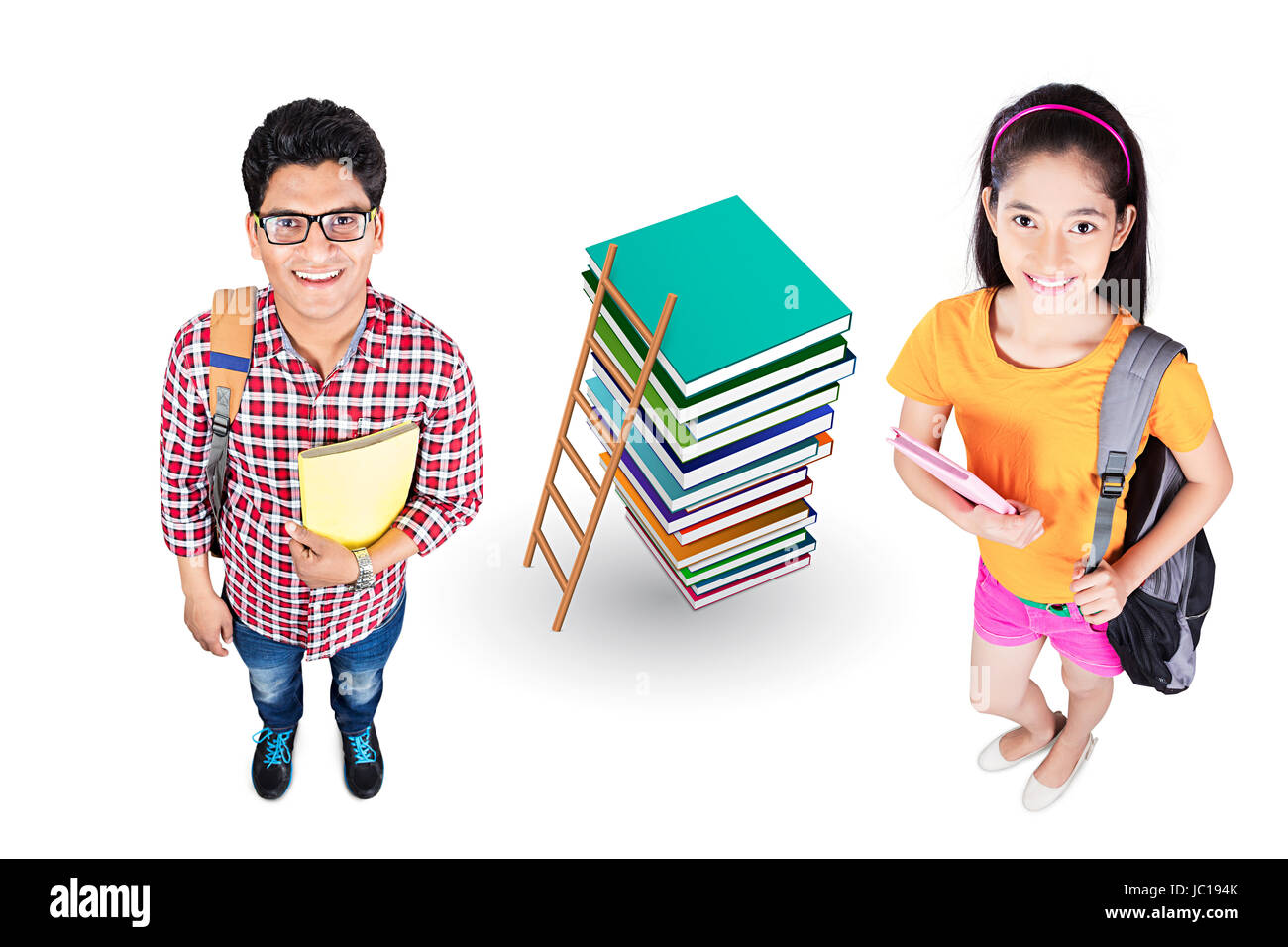 College Friend Student Classmate Book Education Illustration Stock ...