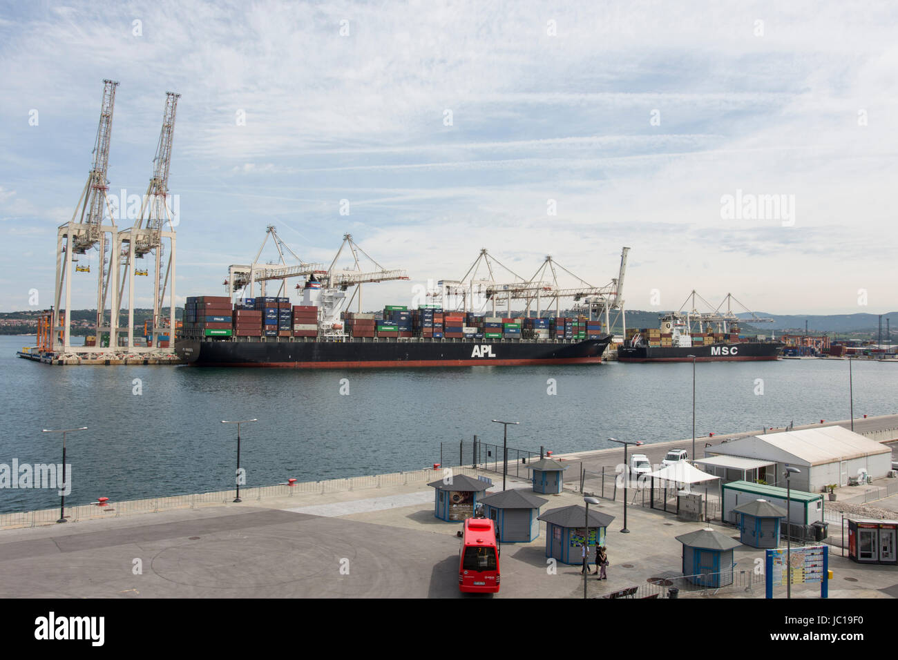 The port of Koper, Slovenia Stock Photo - Alamy