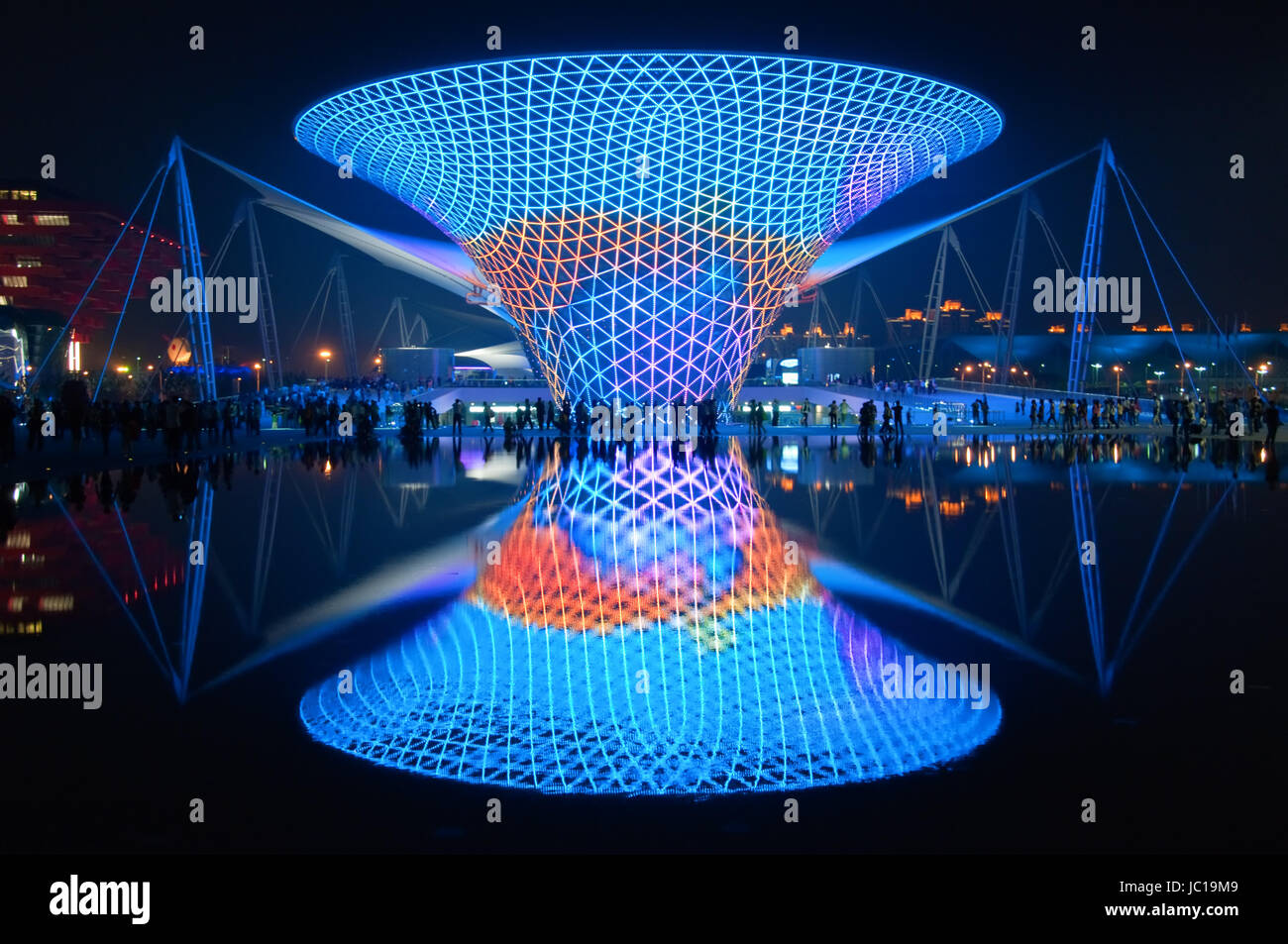 SHANGHAI - MAY 24: The Expo Boulevard in World Exposition on May 24 ...