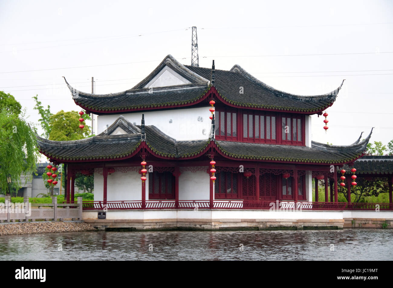 The old mansion in Xi Tang, famous water town at China Stock Photo - Alamy