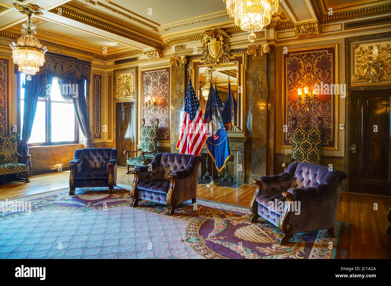 Utah state reception room hi-res stock photography and images - Alamy