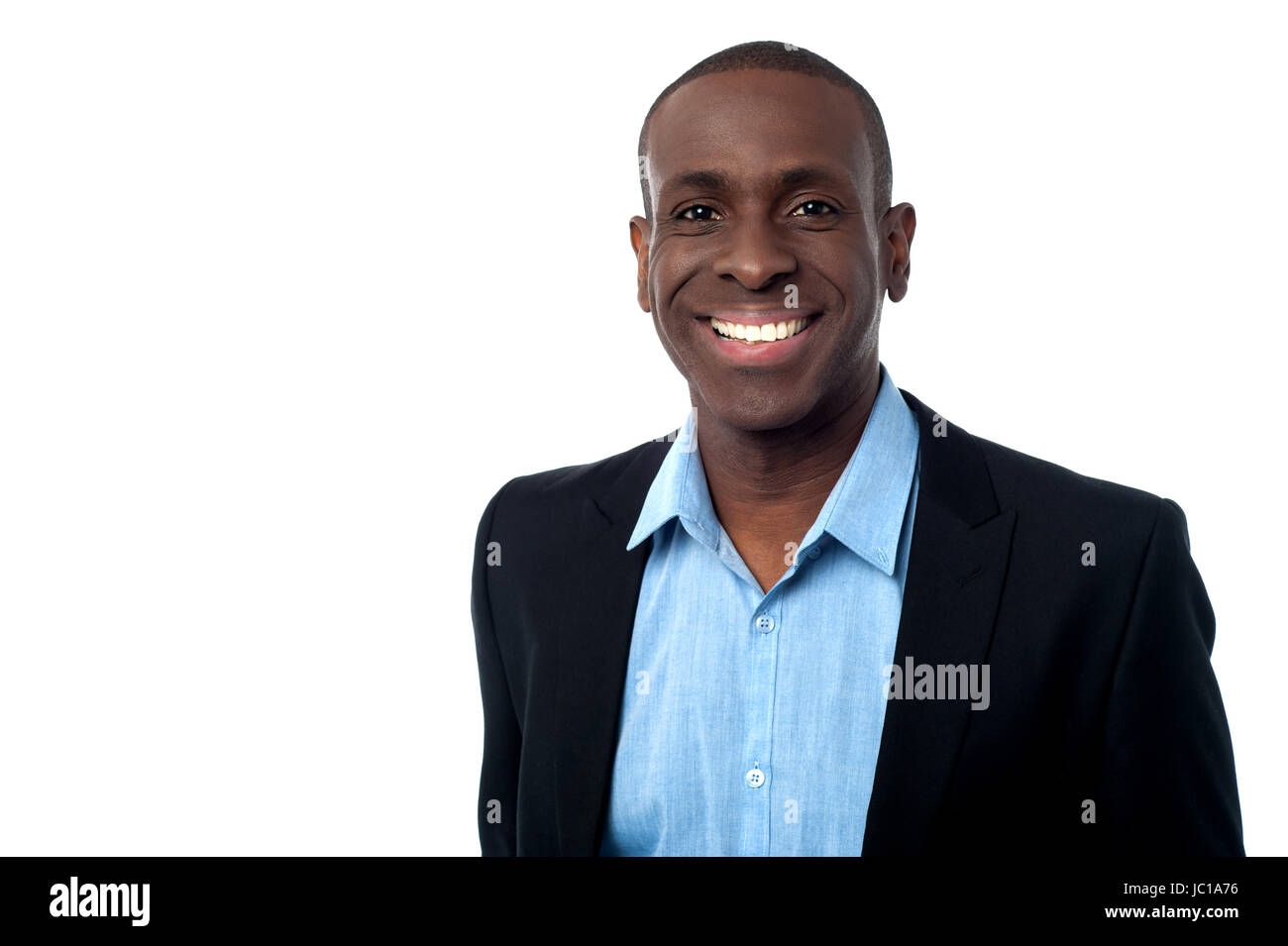 Handsome african male business professional Stock Photo - Alamy