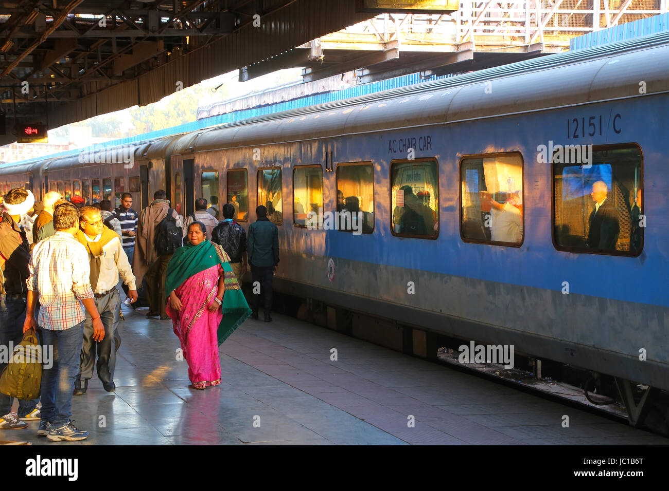 Jaipur junction railway station hi-res stock photography and images - Alamy