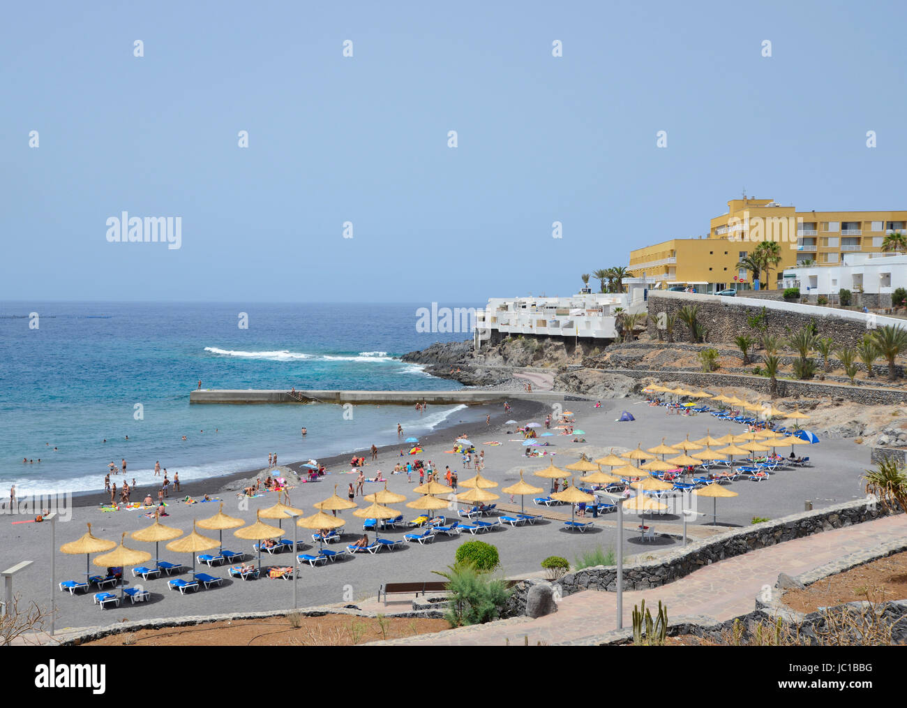 Neuer Strand (im Sommer 2013 angelegt); new beach (summer 2013 Stock ...
