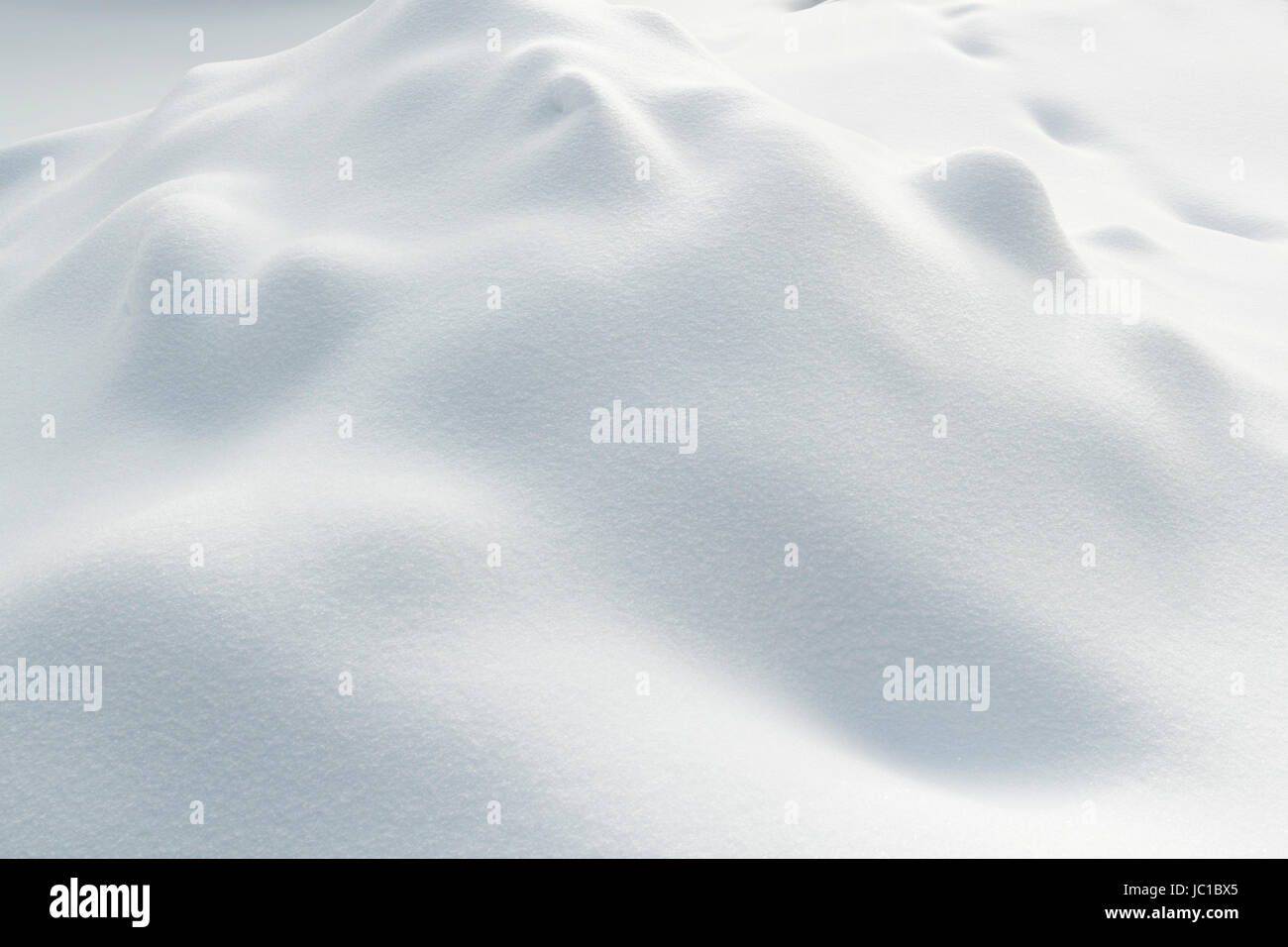 Bizarre shape snow Stock Photo - Alamy