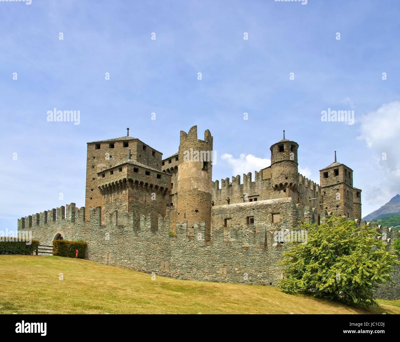 Castello fenis hi-res stock photography and images - Alamy