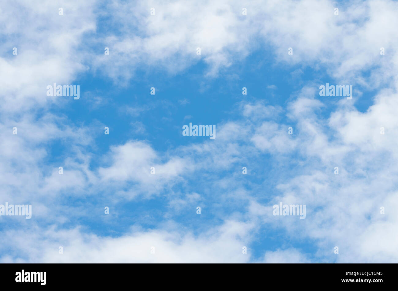 nice blue sky with some clouds Stock Photo - Alamy
