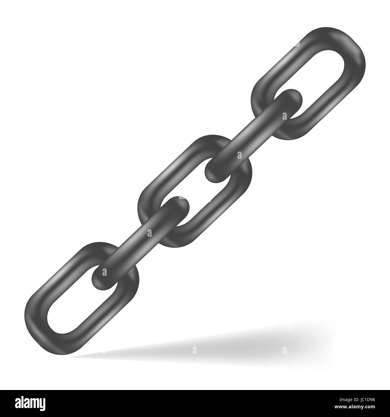illustration with strong chain on a white background for your design ...