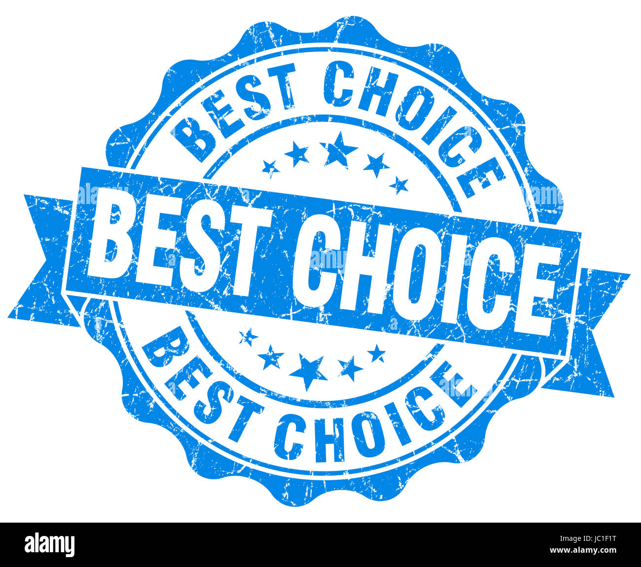 Best Choice Grunge Stamp Stock Photo - Alamy