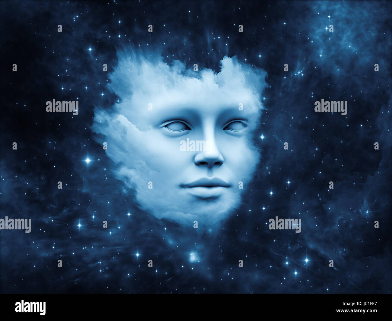 Anthropocentric series. Interplay of human face and design elements on ...