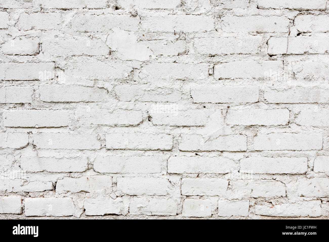 Old white brick wall texture background exterior Stock Photo - Alamy