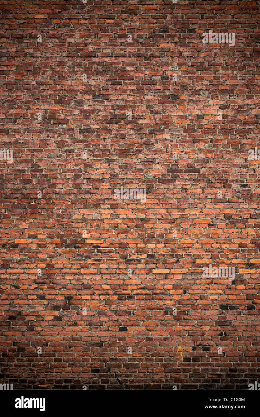 Old messy brick wall texture background exterior Stock Photo - Alamy