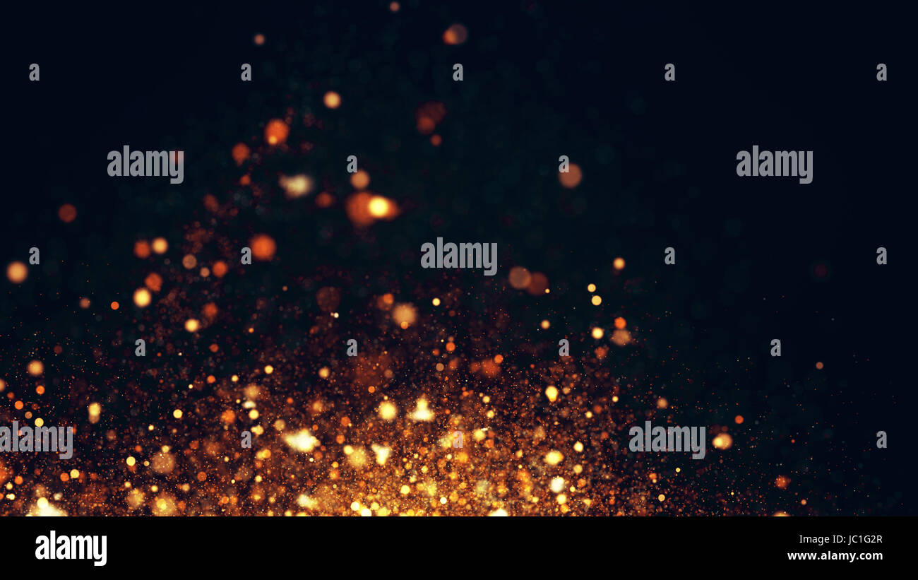Sparkle glitter, stars and sparkling flow abstract background Stock ...