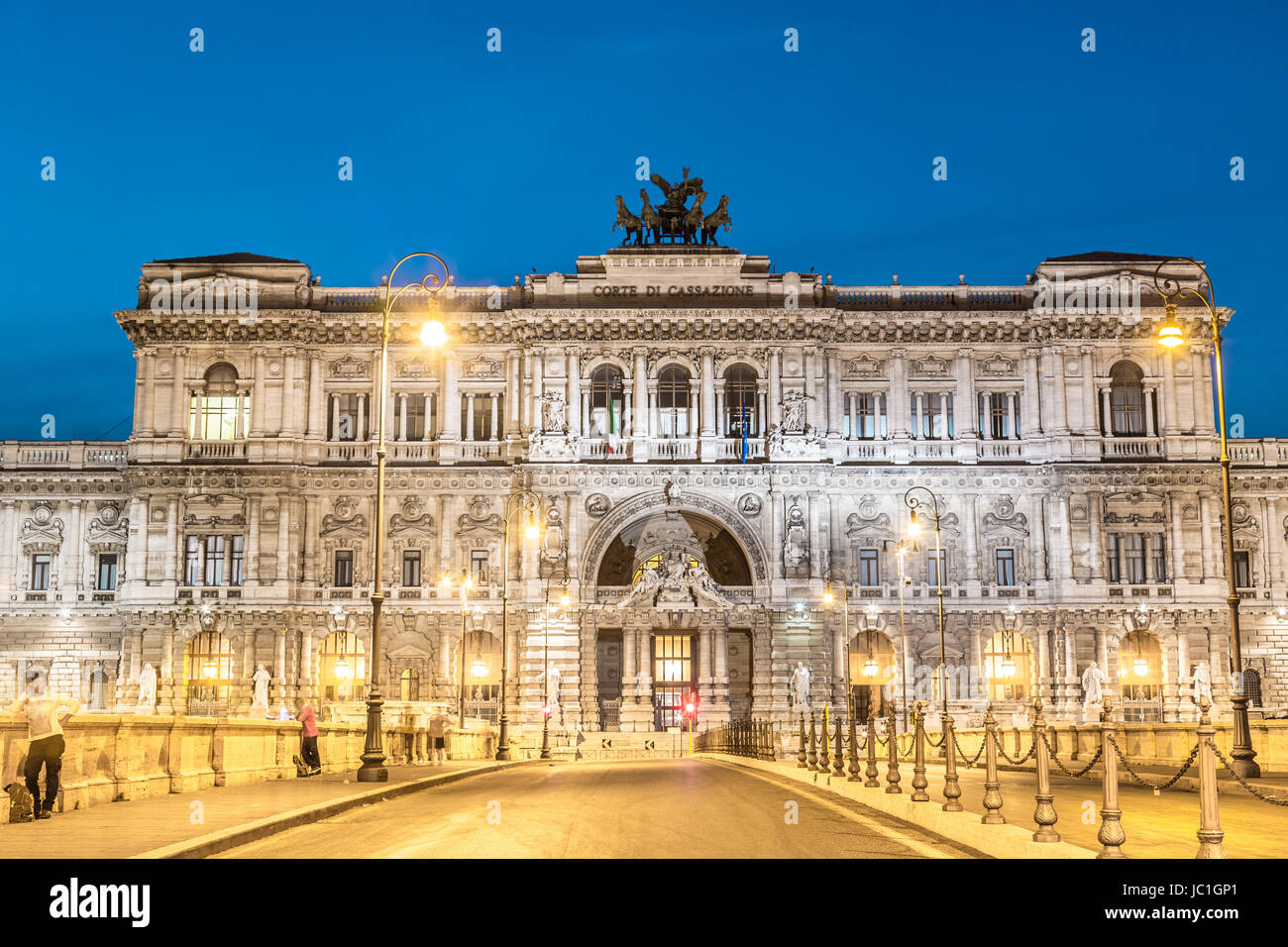 Rome, Italy. Palace of Justice (Palazzo di Giustizia), Supreme Court of ...