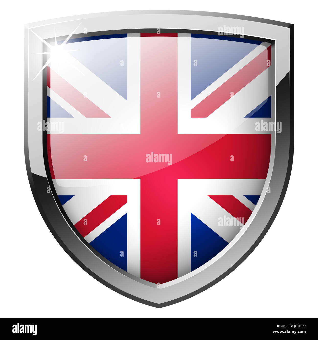 United Kingdom Shield Stock Photo - Alamy