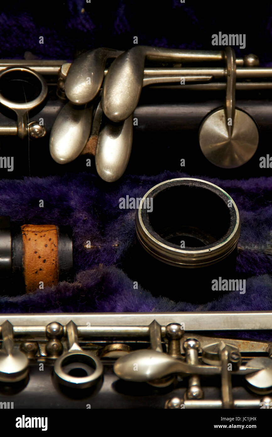 Parts of a clarinet hi-res stock photography and images - Alamy