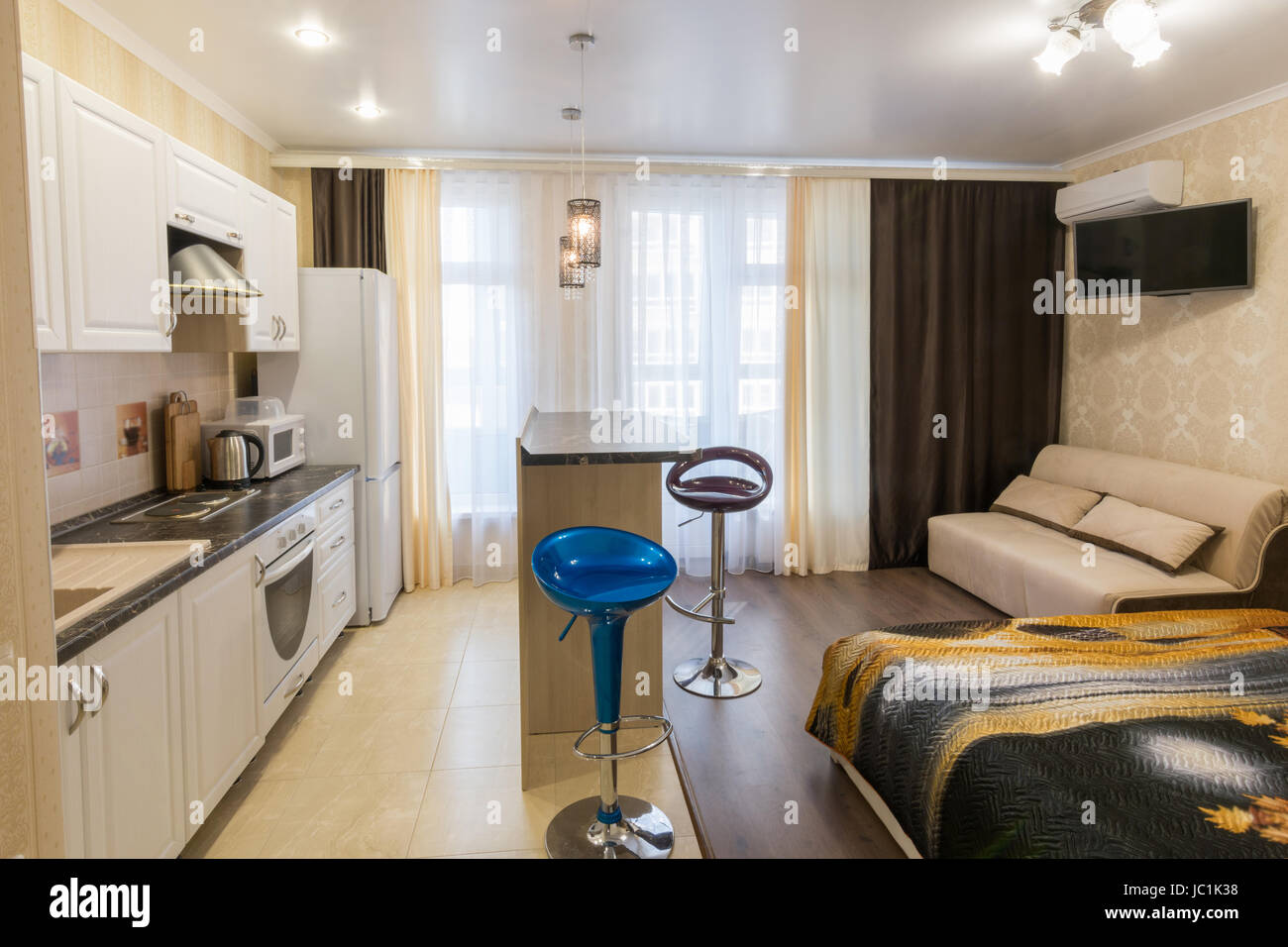 Modern interior renovated studio hi-res stock photography and images ...