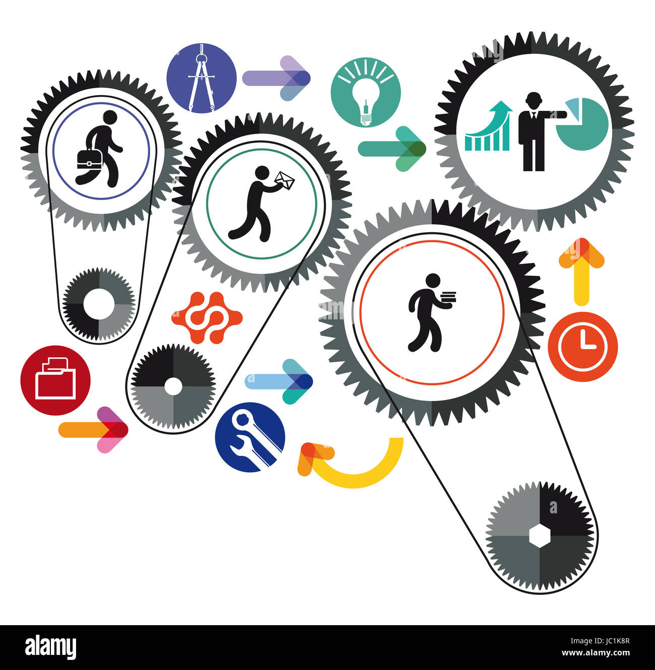 Work session pictogram hi-res stock photography and images - Alamy