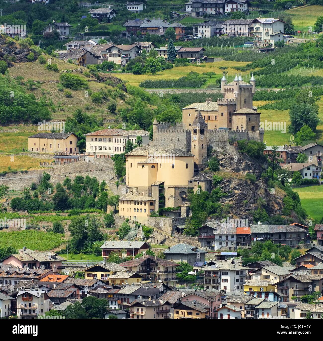Saint-Pierre Castello 03 Stock Photo - Alamy