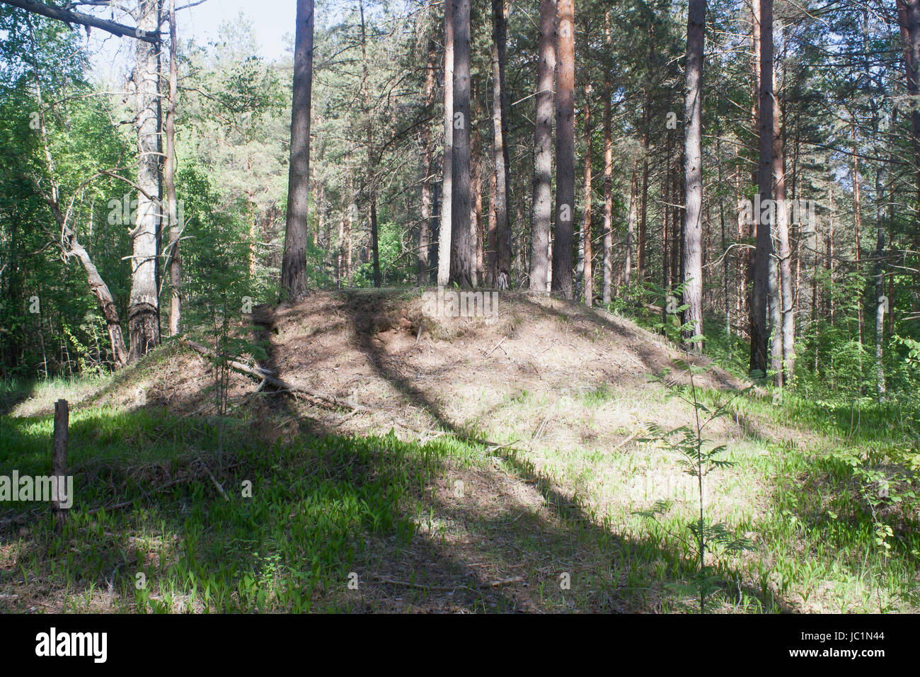 Ancient burial mound hi-res stock photography and images - Alamy