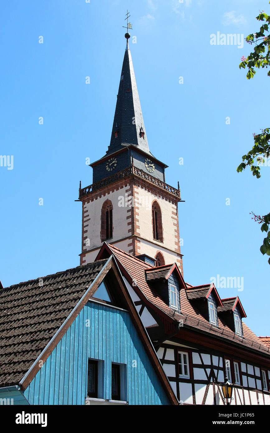 oberursel with st. ursula Stock Photo - Alamy