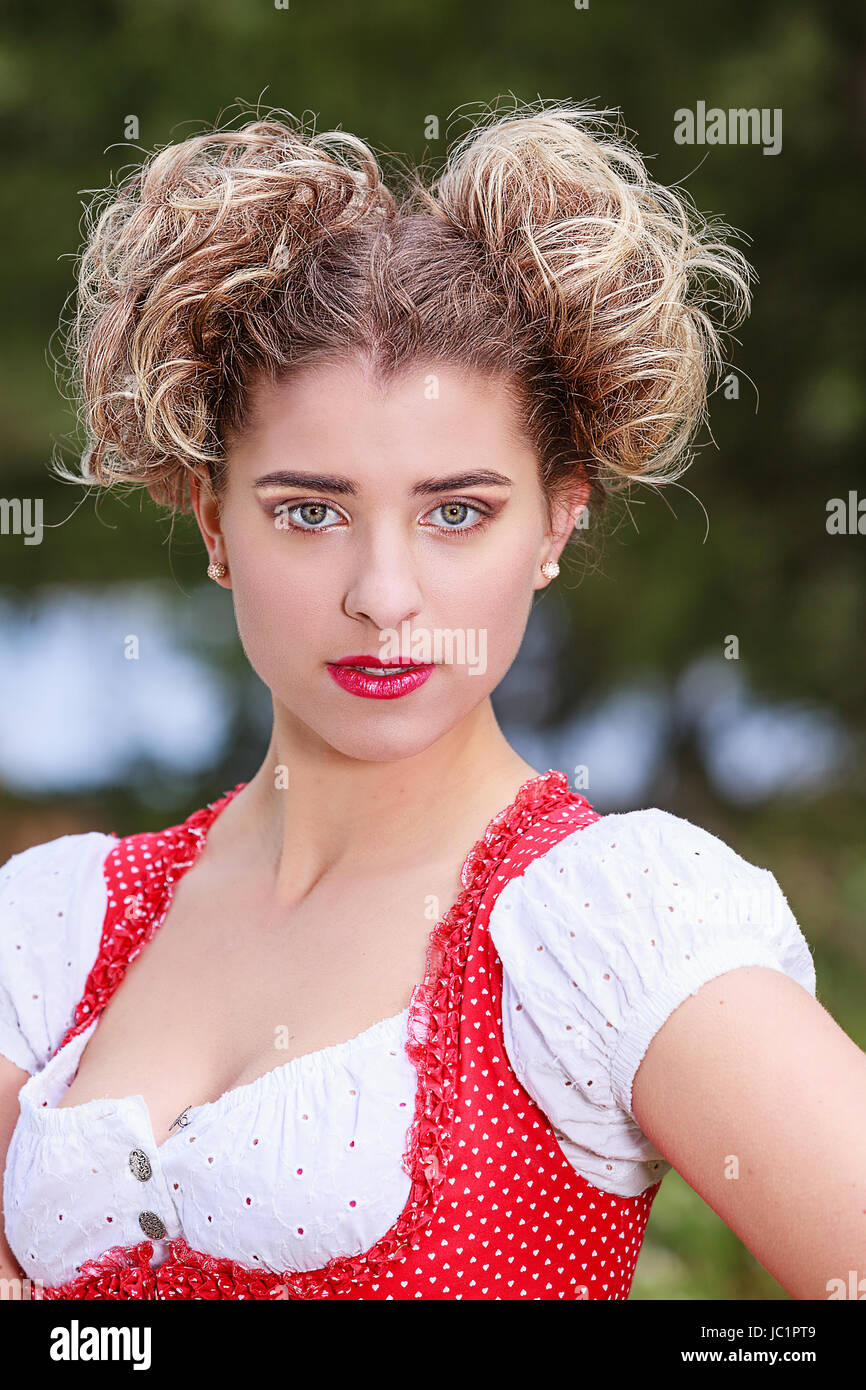 Traditional Dirndl Fashion Stock Photo - Alamy